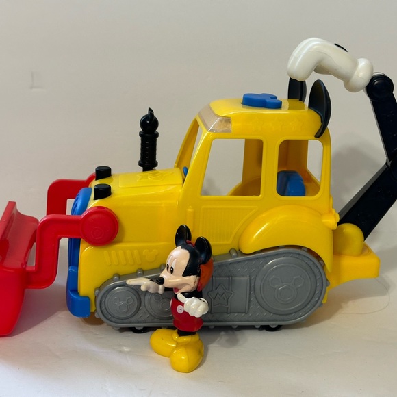 Disney | Toys | Disney Junior Mickey Mouse Bulldozer Fully Working ...